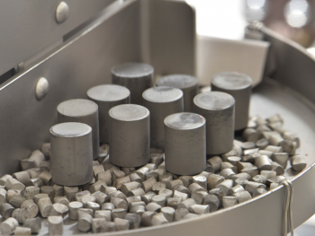 Idaho National Laboratory Fabrication of Uranium Silicide Fuel Pellets | Department of Energy